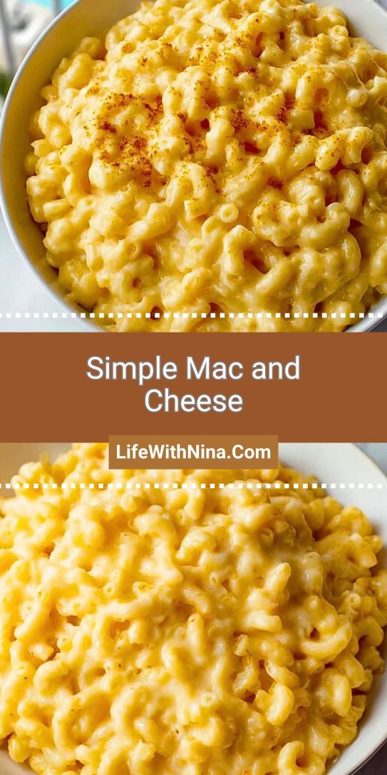 Simple Mac and Cheese