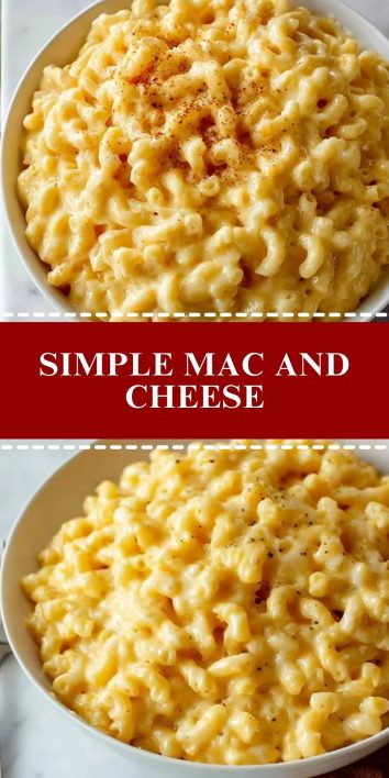 Simple Mac and Cheese