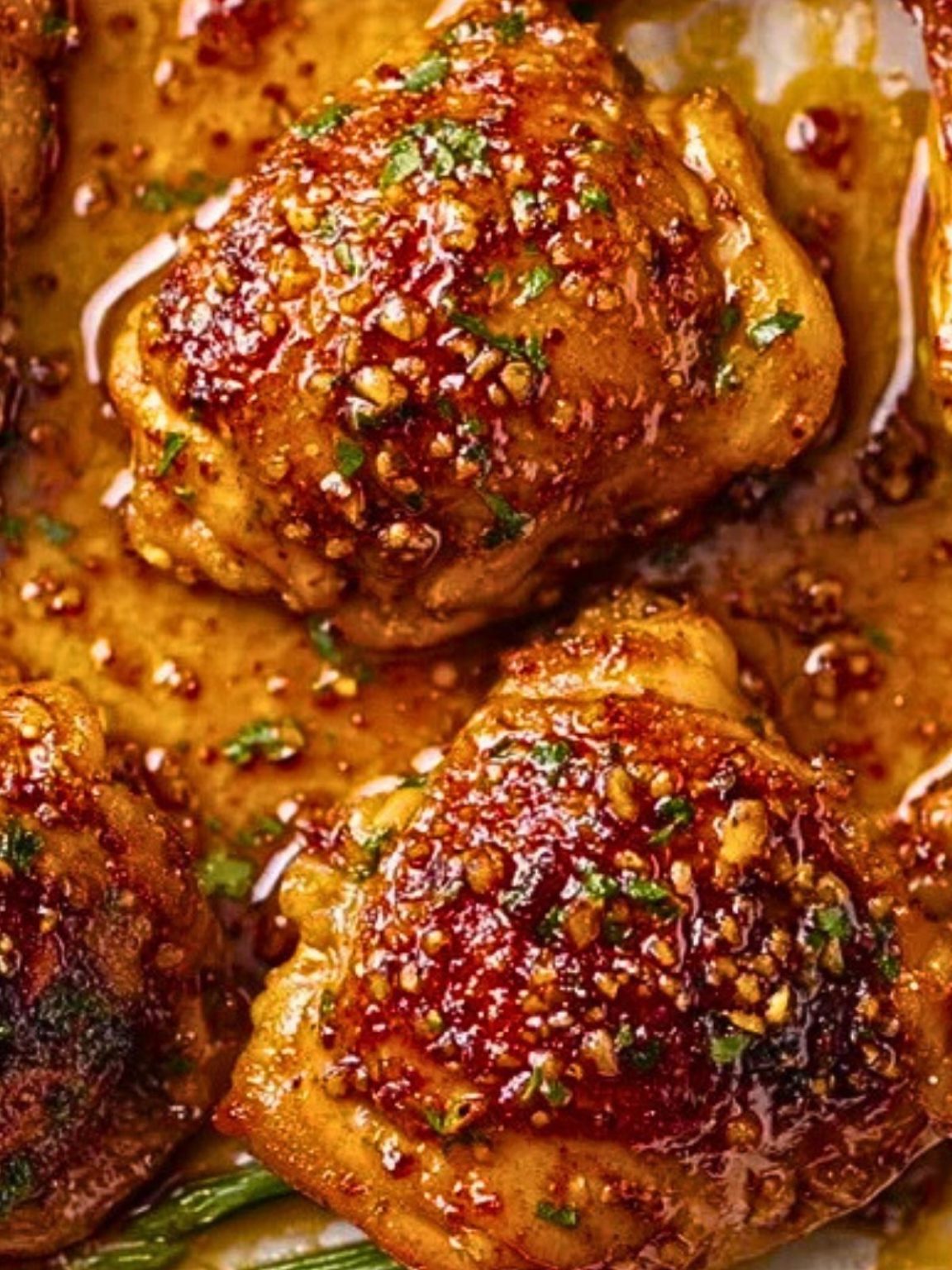 Sheet Pan Maple Glazed Chicken Thighs
