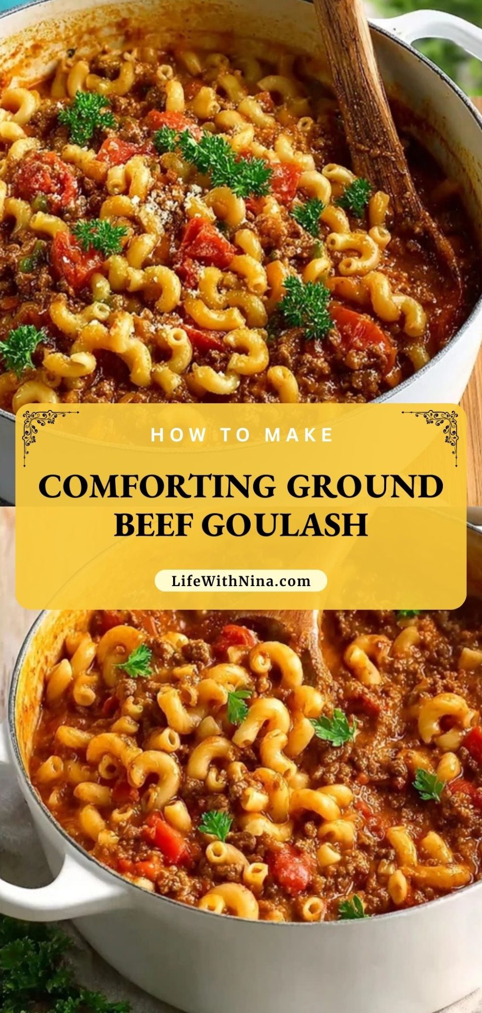 Comforting Ground Beef Goulash