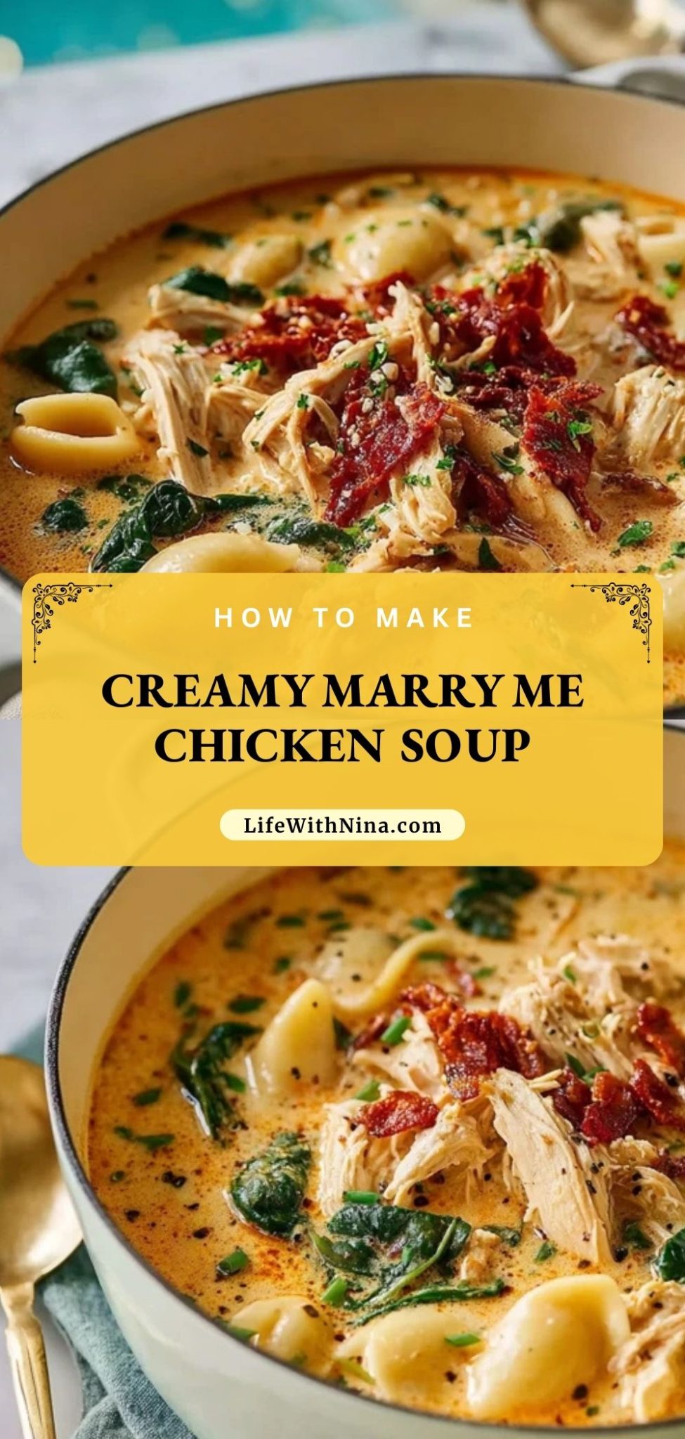 Creamy Marry Me Chicken Soup