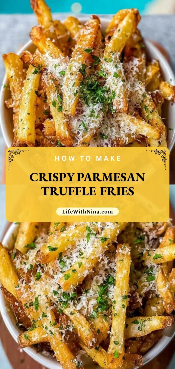 Crispy Parmesan Truffle Fries