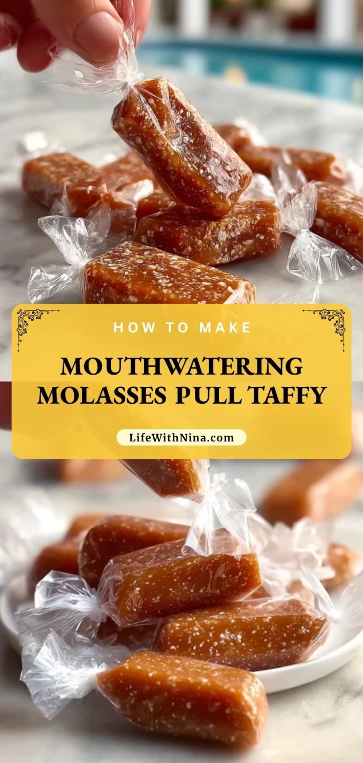 Mouthwatering Molasses Pull Taffy